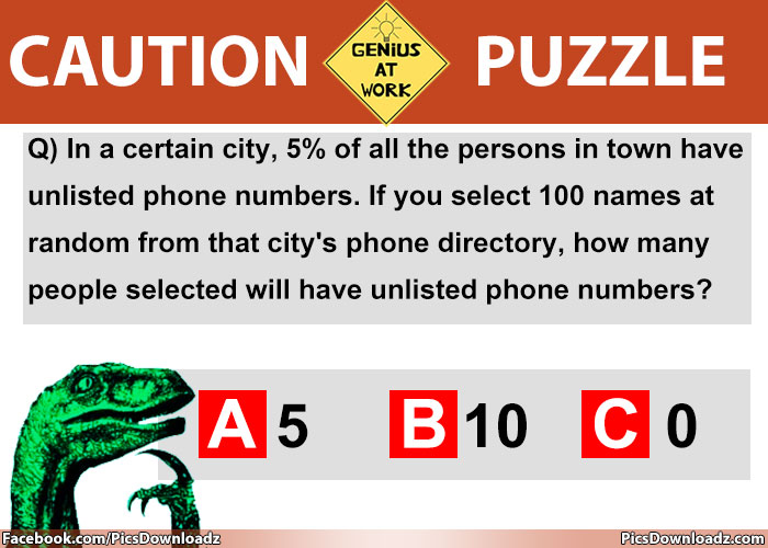 Unlisted Phone Number in the Directory – Tricky Logic Puzzle | Picshood