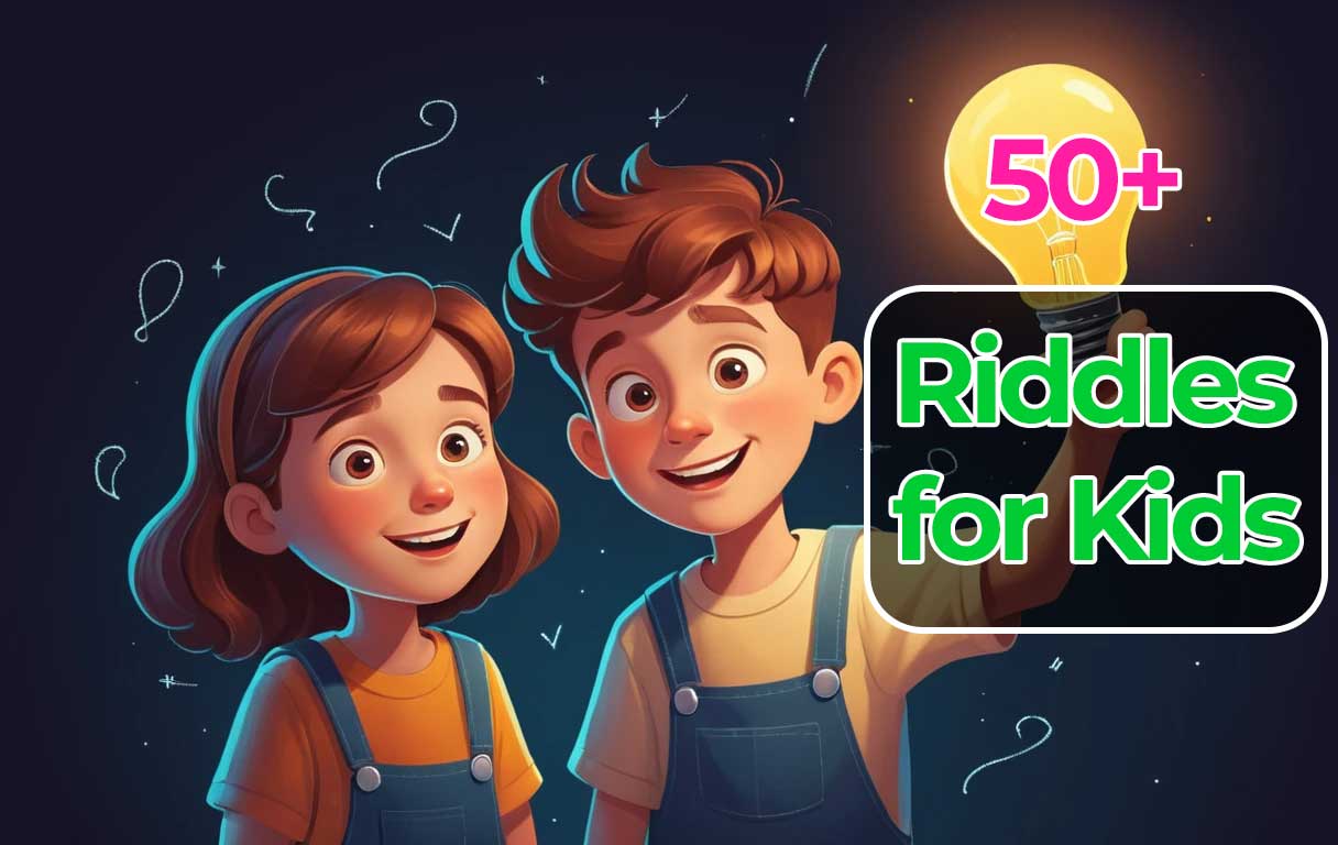 50 Best Riddles for Kids with Answers: Fun and Brain-teasing Riddles ...